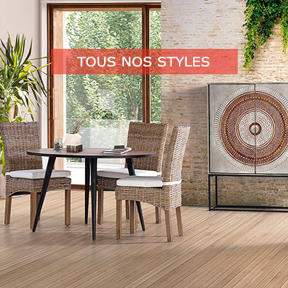 Styles de meubles en bois massif – exotique, industriel, vintage ...